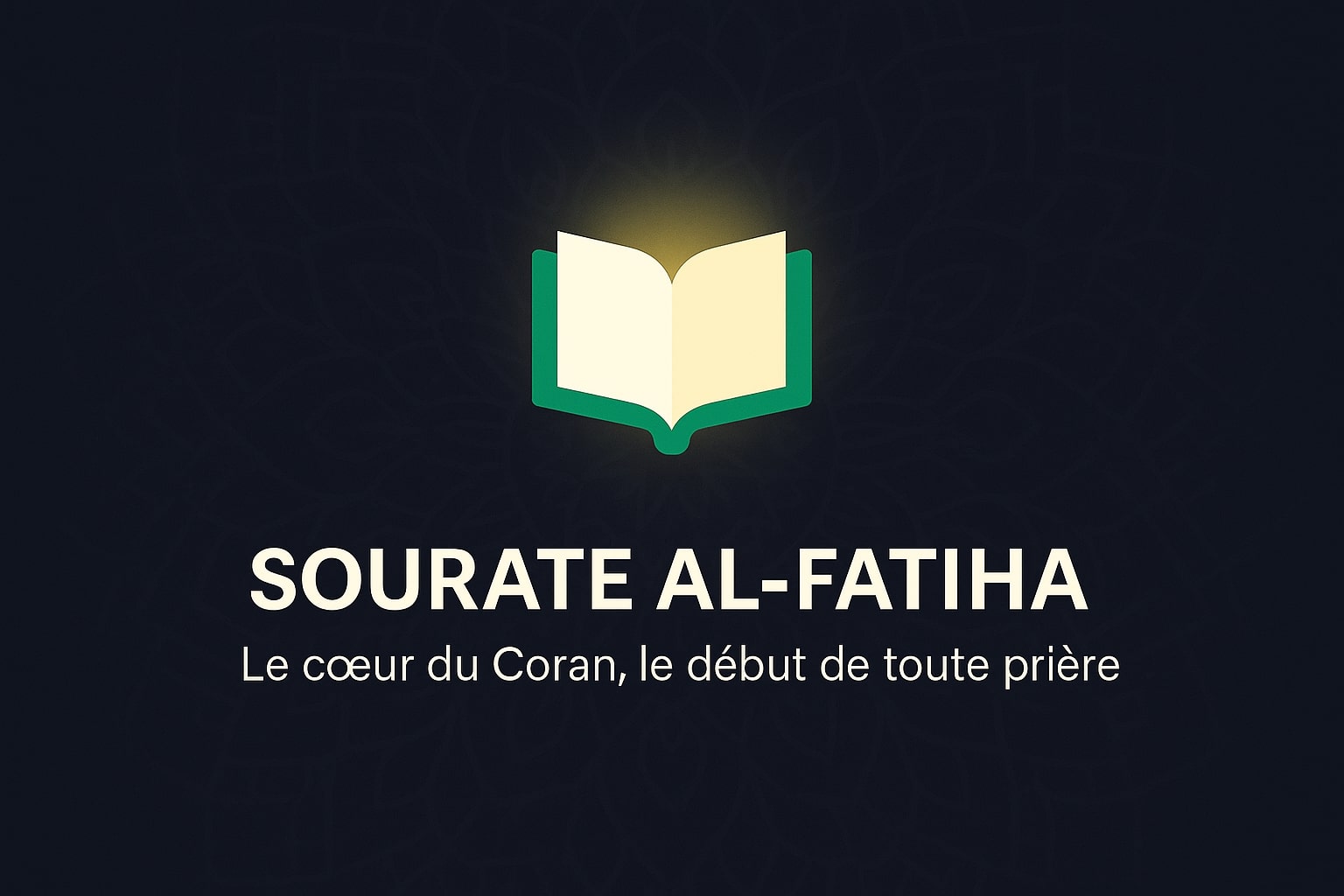 Apprendre le Coran en ligne pour francophones débutants